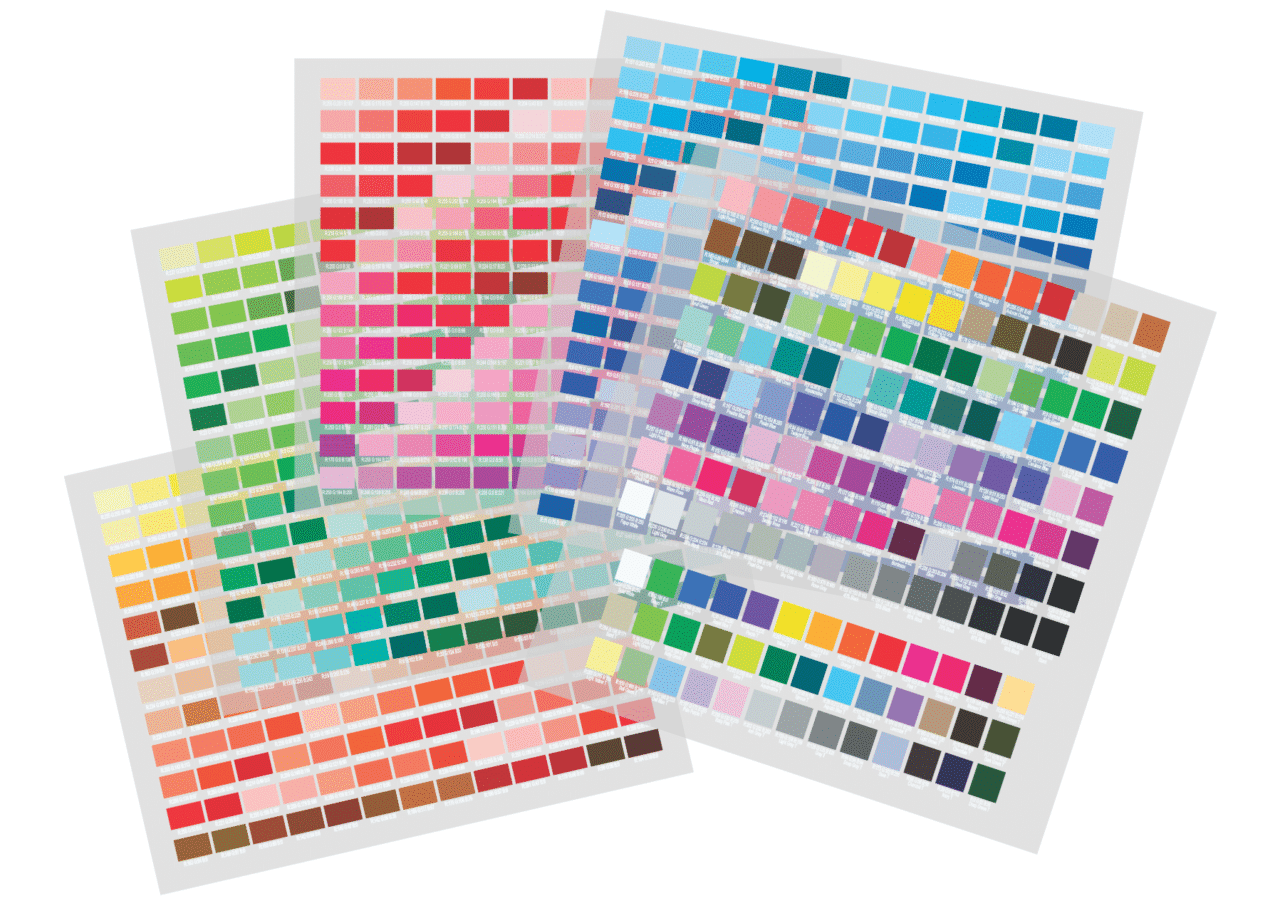 RGB Swatches - Limitless Transfers